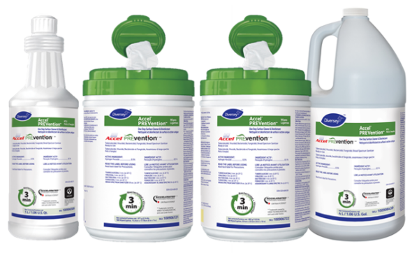 Accel® PREVention™ Wipes & RTU - Diversey